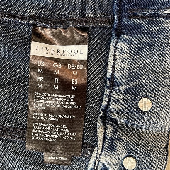 Liverpool Jeans Company | Jackets & Coats | Liverpool Jean Jacket ...